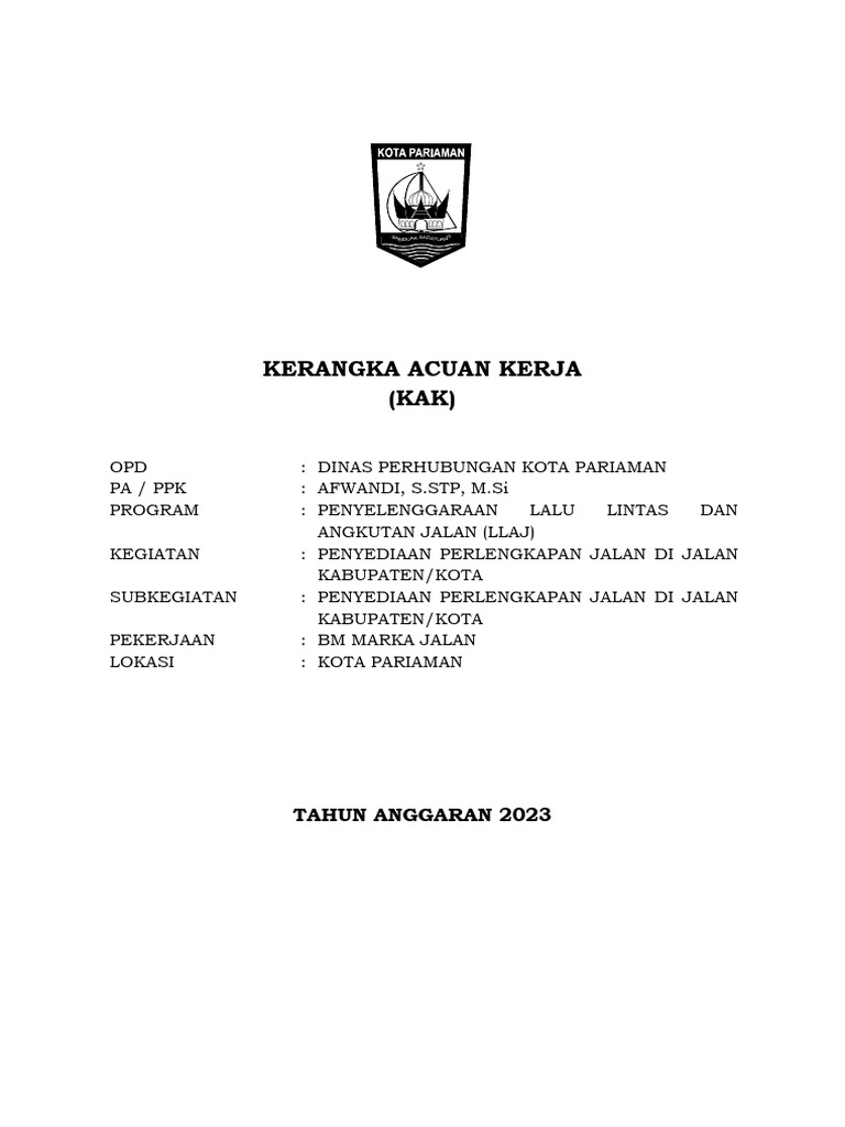 Kak Marka | PDF | Teknologi & Rekayasa