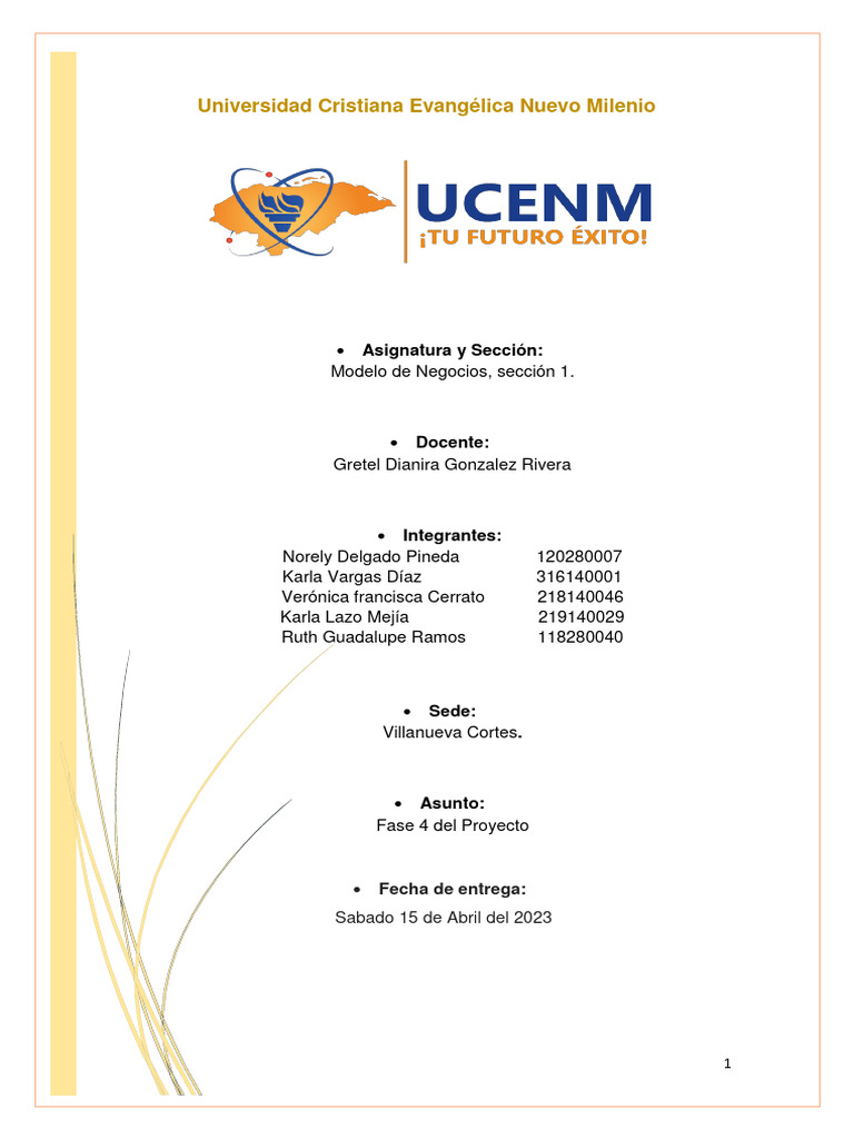 Proyecto de Asignatura | PDF | Business | Marketing