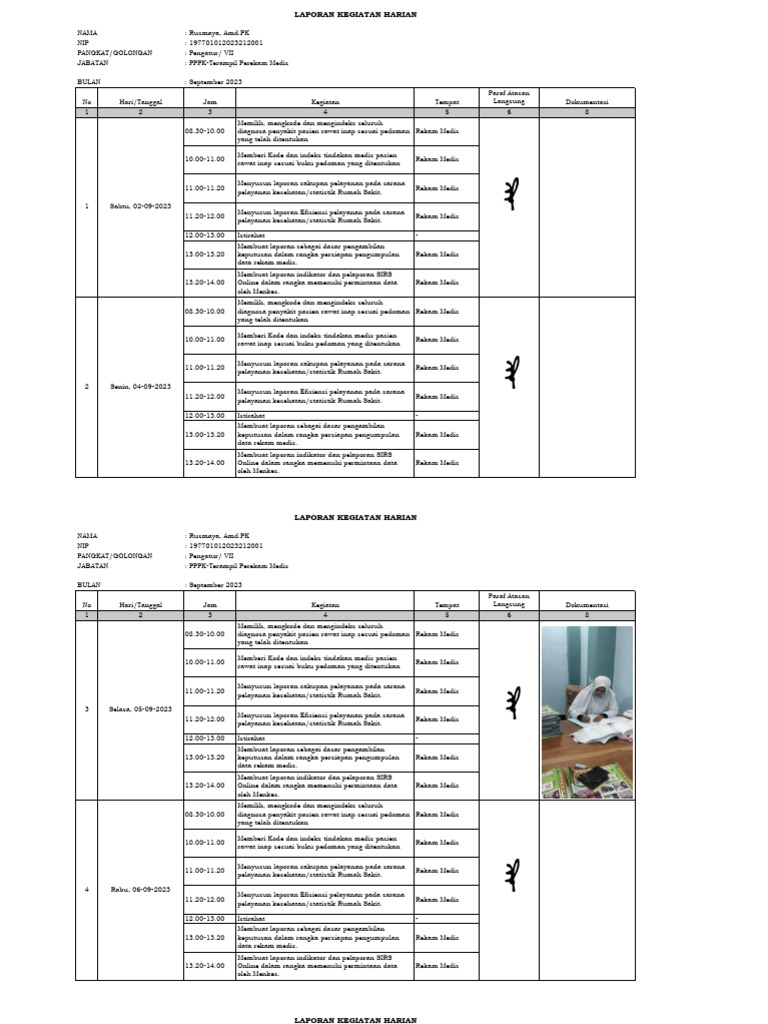 LKH Rusmaya September | PDF