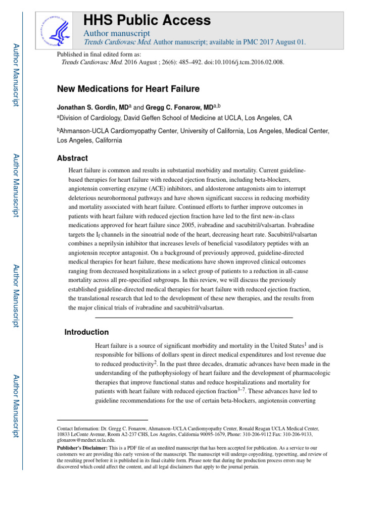 Heart failure_reading material | PDF