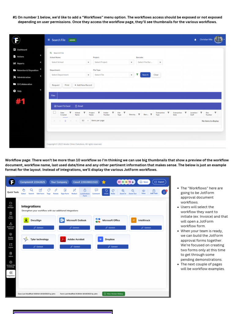 JotForm FiT Integration Scope (V2) | PDF