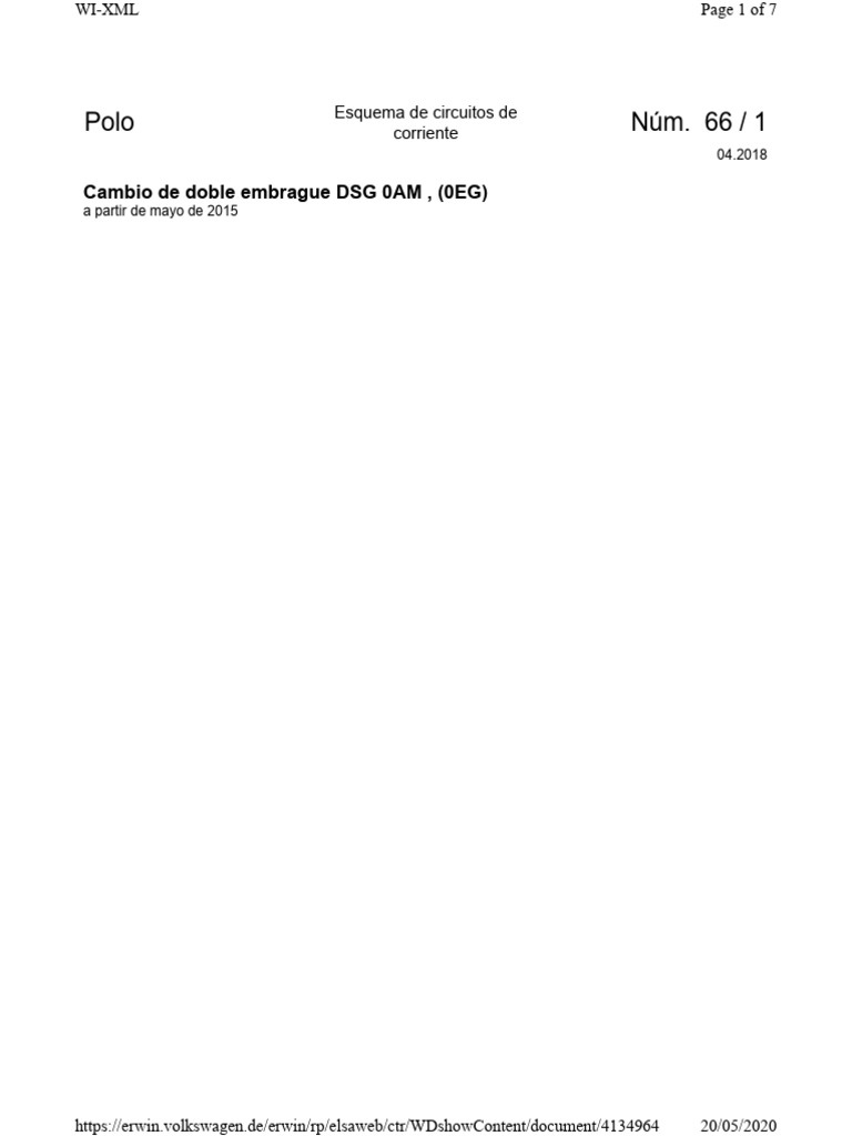 Cambio Doble Embgrague DSG | PDF
