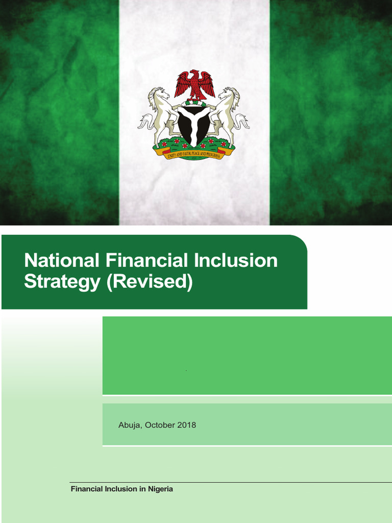 National Financial Inclusion Strategy | PDF | Financial Inclusion ...