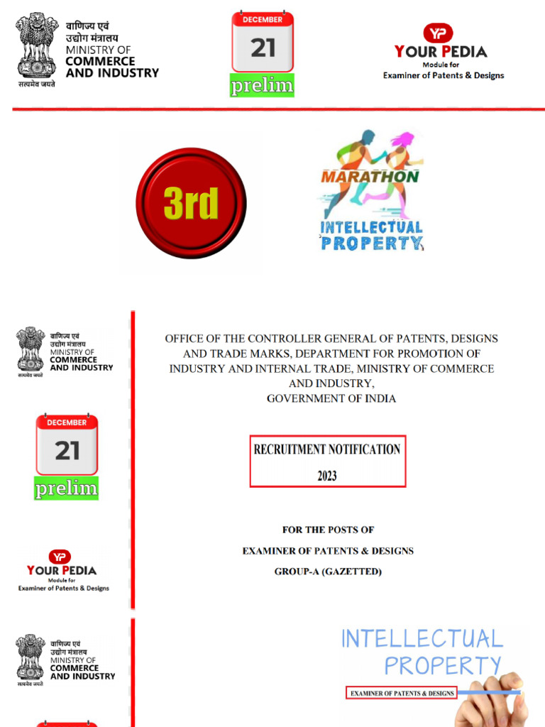 Third IPR Marathon 21 Dec | PDF