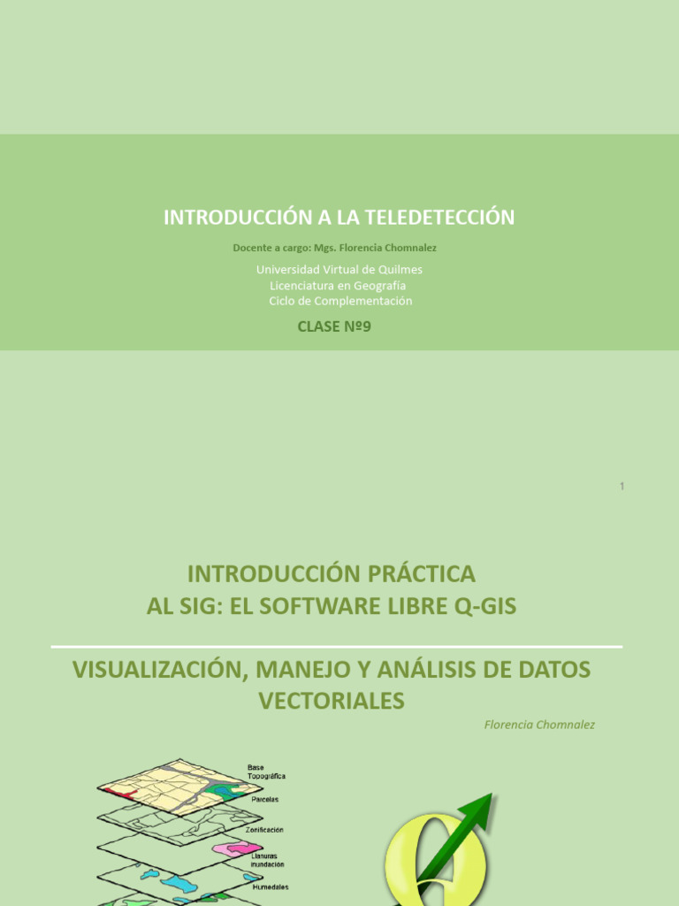 Teledeteccion 1 | PDF | Sistema de información geográfica | Sensores remotos
