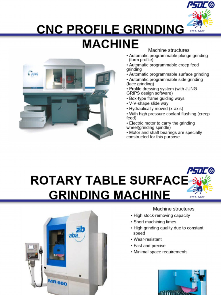 Chapter 2.0 Types of CNC Grinding Machine | PDF | Computers ...