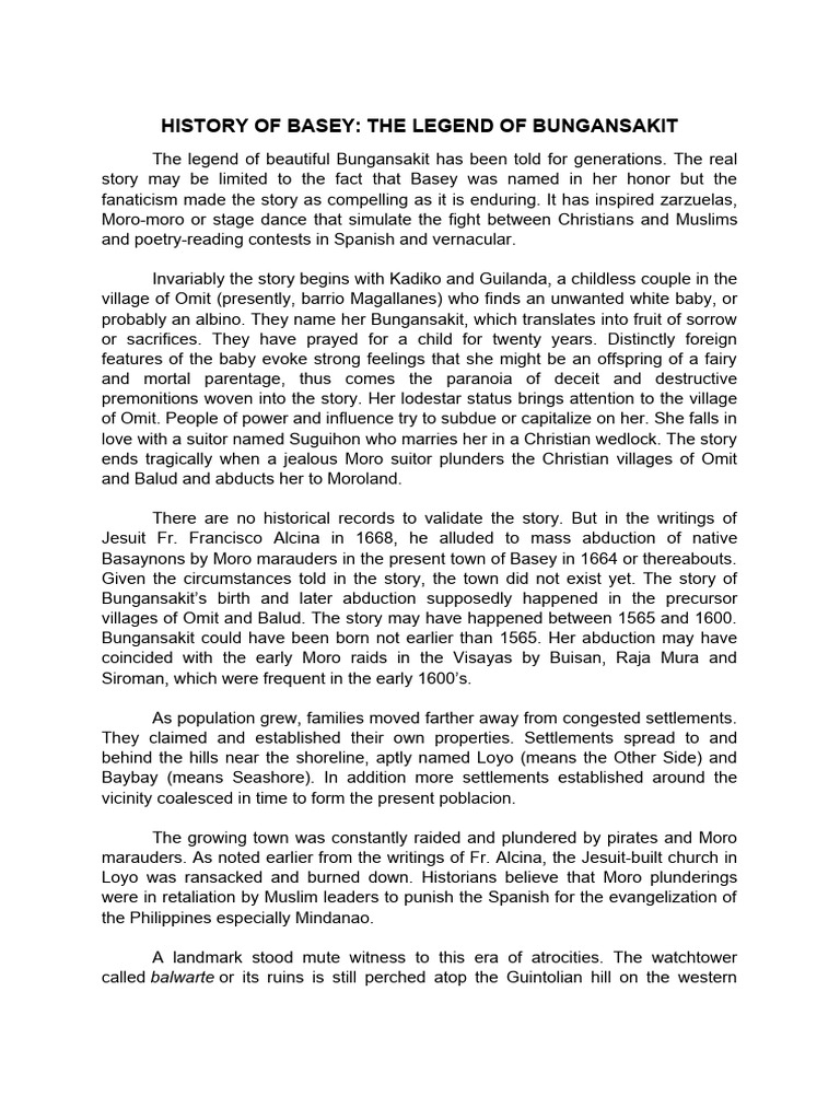 History of Basey | PDF