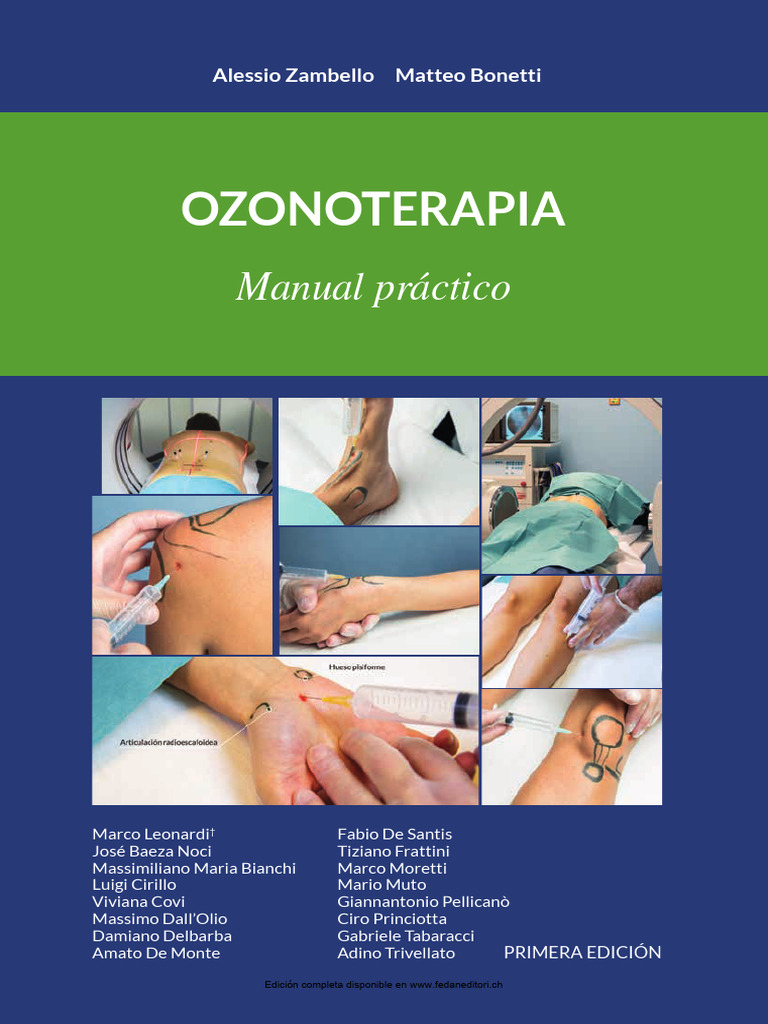 Manual Práctico de Ozonoterapia | PDF | Oxígeno | Especialidades Medicas