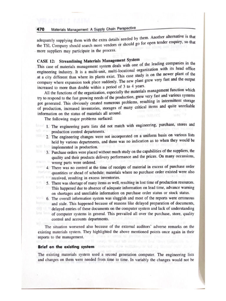 MIM Case Study | PDF