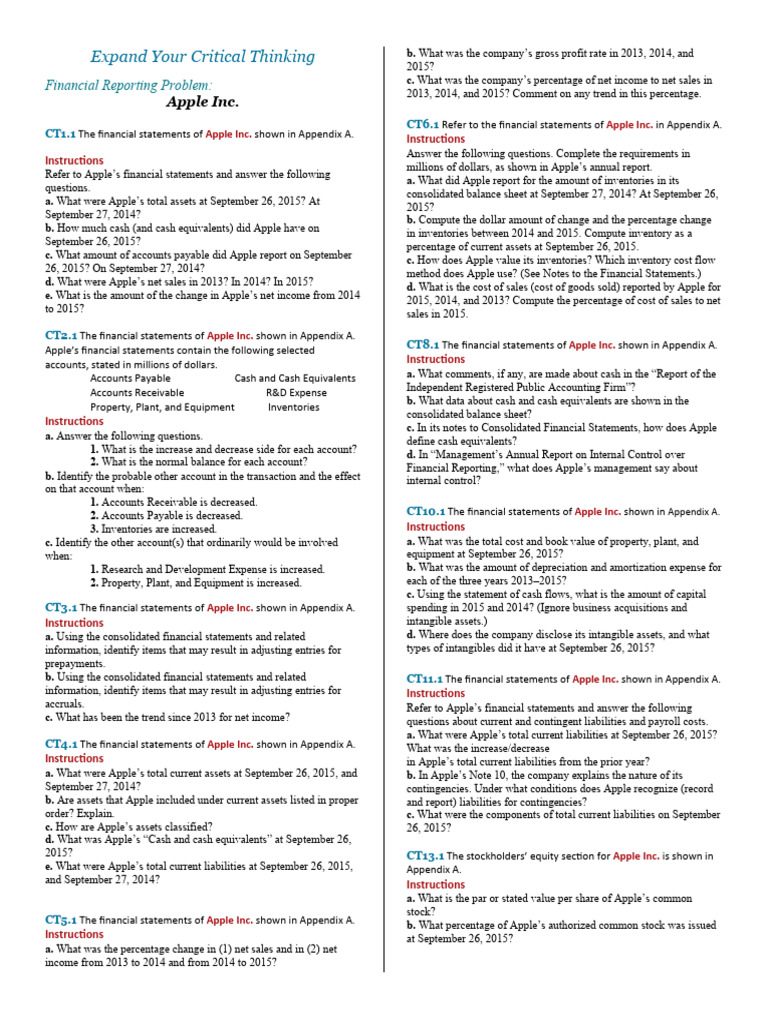 Expand Your Critical Thinking | PDF