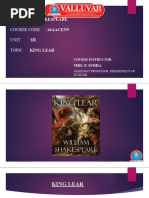 King Lear: Simplified Script PDF | PDF | King Lear
