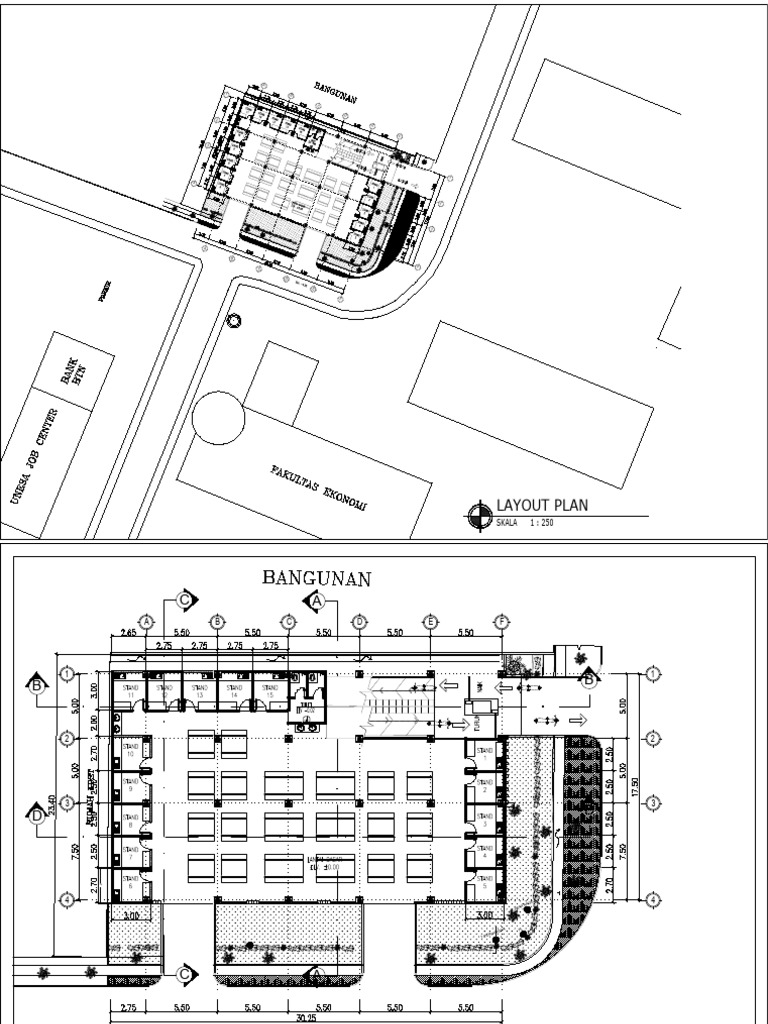 Denah Parkir 1 | PDF
