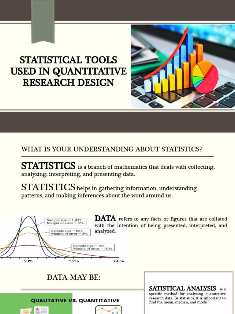 Statistical Tools Used in Quantitative Research Design | PDF ...