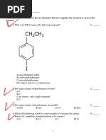 SN2 SN1 E1 E2 - Worksheet | PDF | Chemical Reactions | Organic Chemistry
