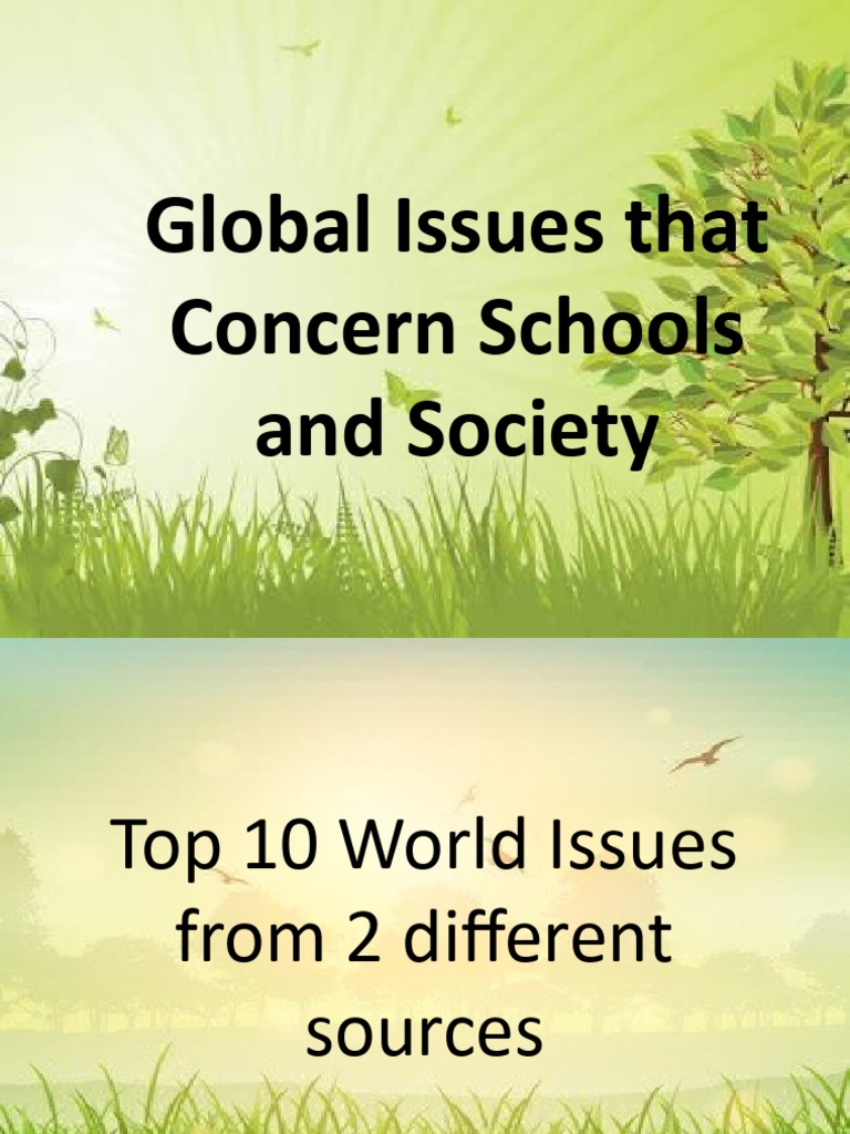 Chap5 Global Issues | PDF