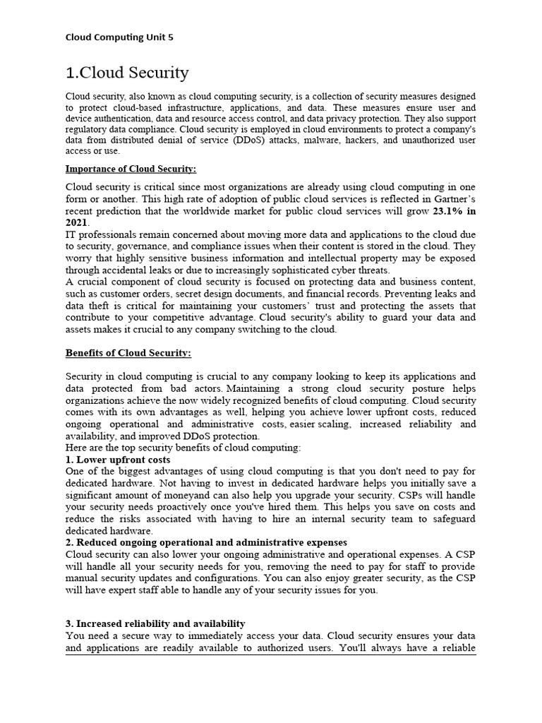 Cloud Computing 5 Pdf 