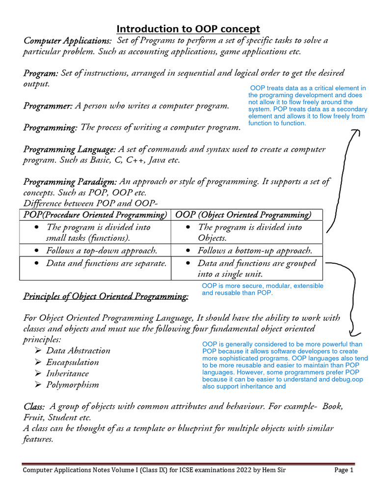 Computer - Application 1 | PDF | Object Oriented Programming | Computer Program