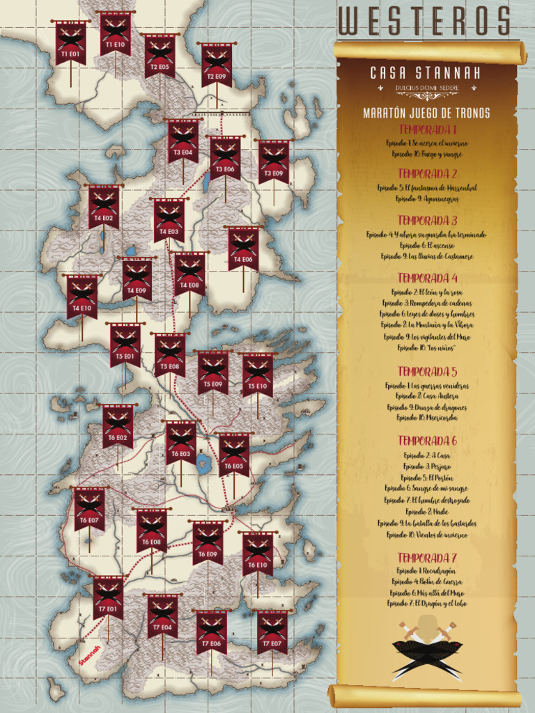 Westeros Map | PDF