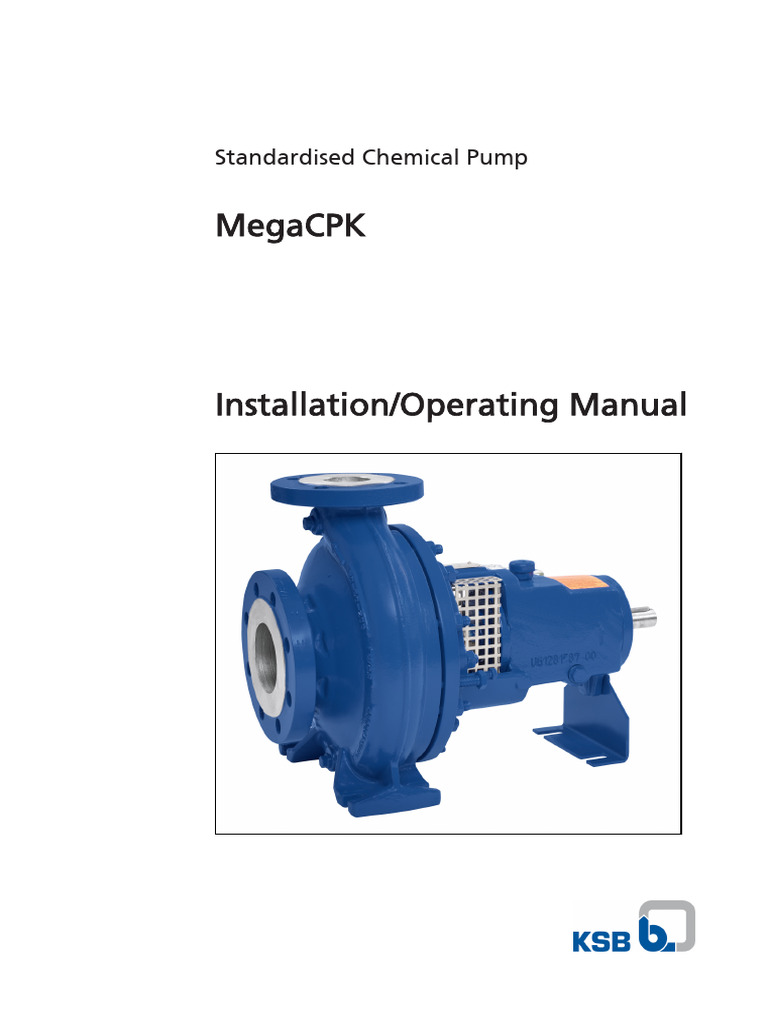 Mega CPK | PDF | Bearing (Mechanical) | Pump