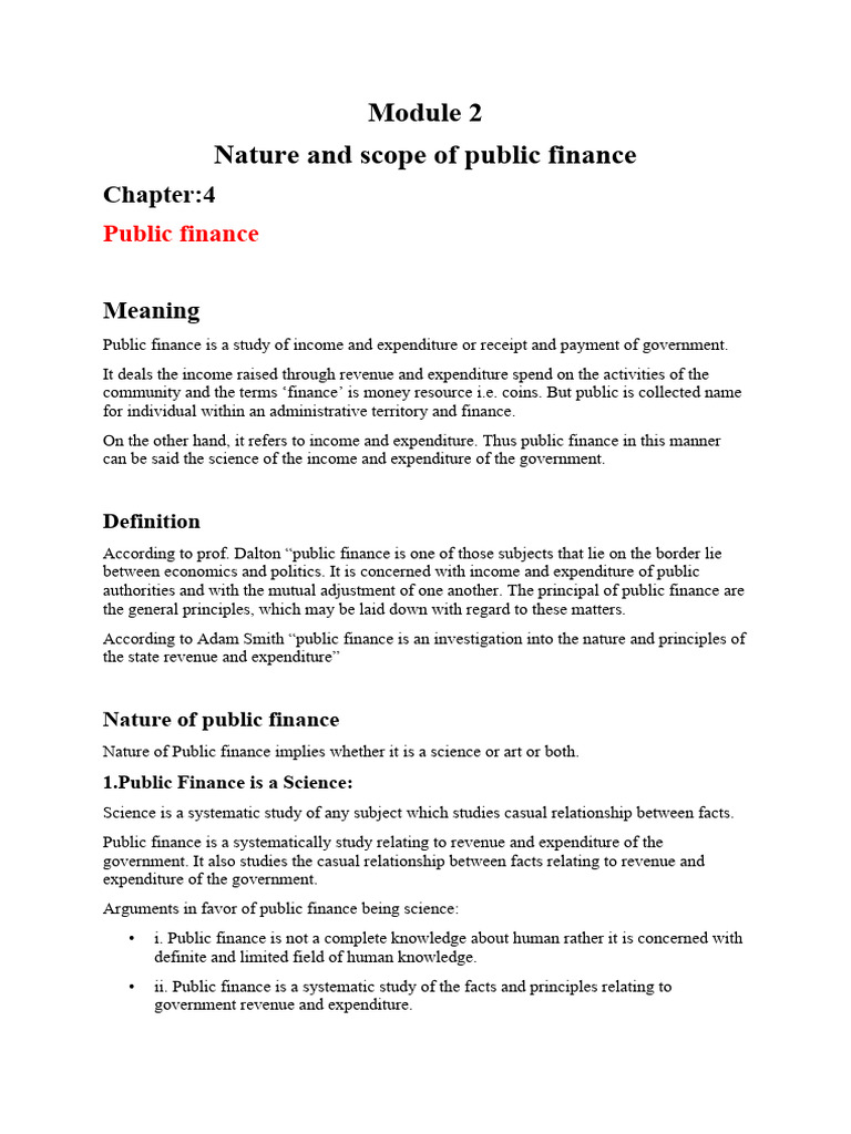 PF Notes Chapter 4 | PDF | Public Finance | Taxes