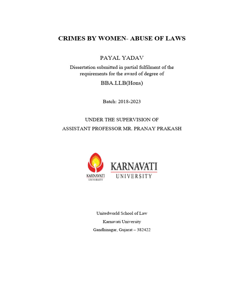 Dissertation Payal Yad | PDF