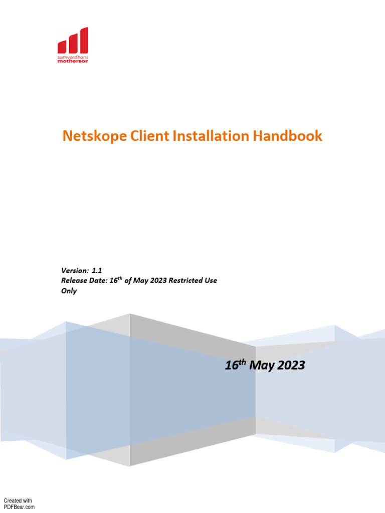 Netskope Client Installation Handbook - 102.0.0.1189 | PDF | Computers