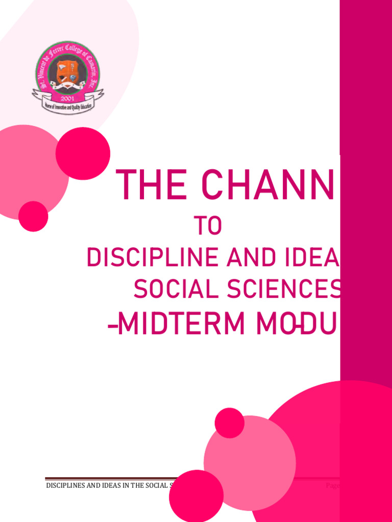 Disciplines and Ideas in The Social Sciences - Midterm Module | PDF | Science | Cognition