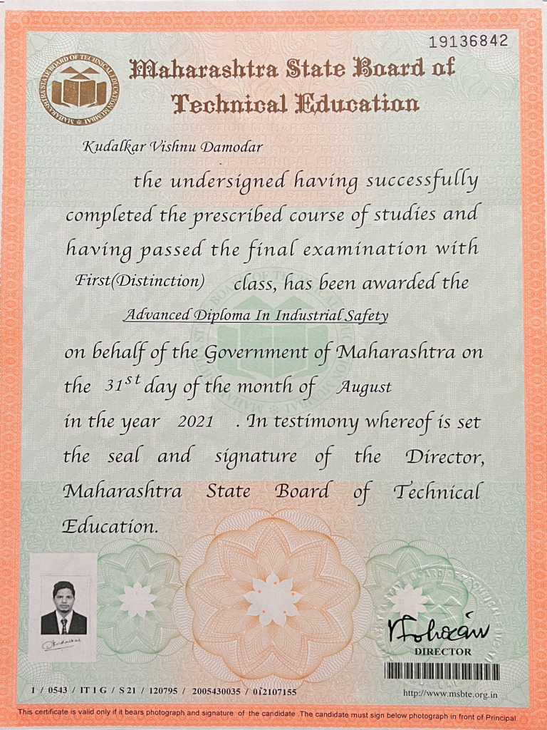 ADIS Certificate | PDF