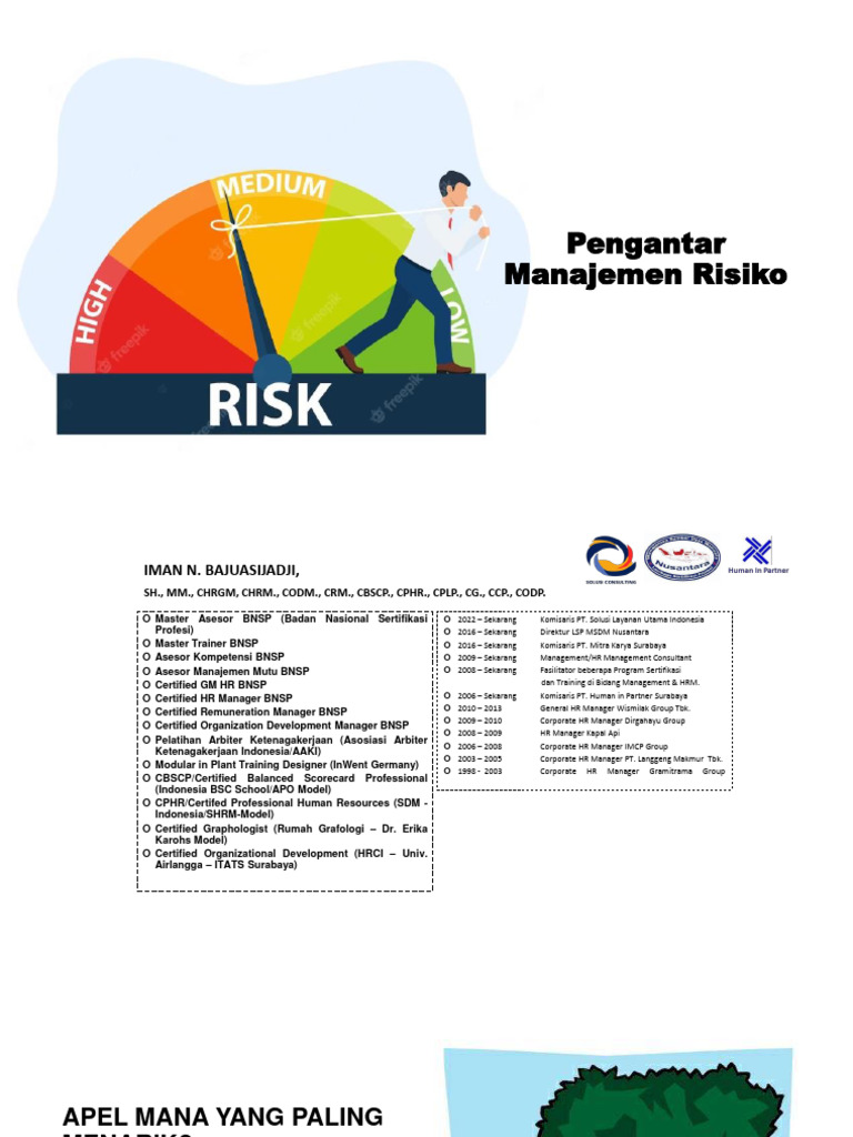 Pengantar Manajemen Risiko 2023 | PDF | Bisnis