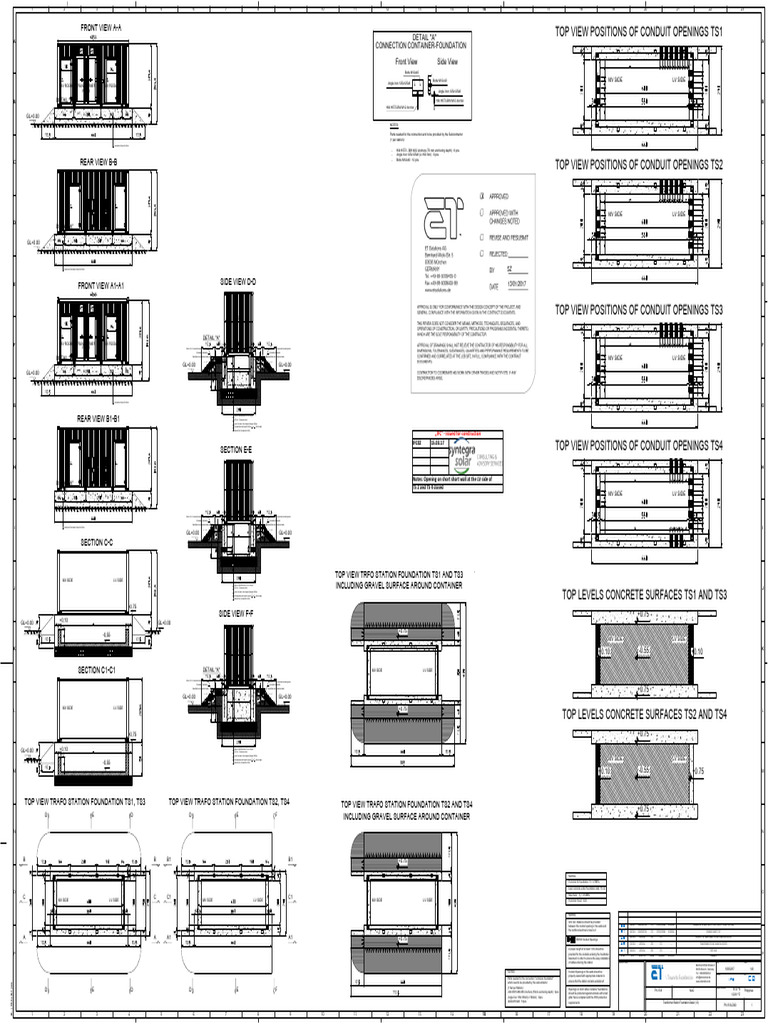 PH-1518-C960 - Transformer Station Foundation Detail - C2 | Download ...