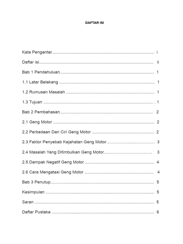 Makalah Geng Motor | PDF | Ilmu Sosial | Komputer