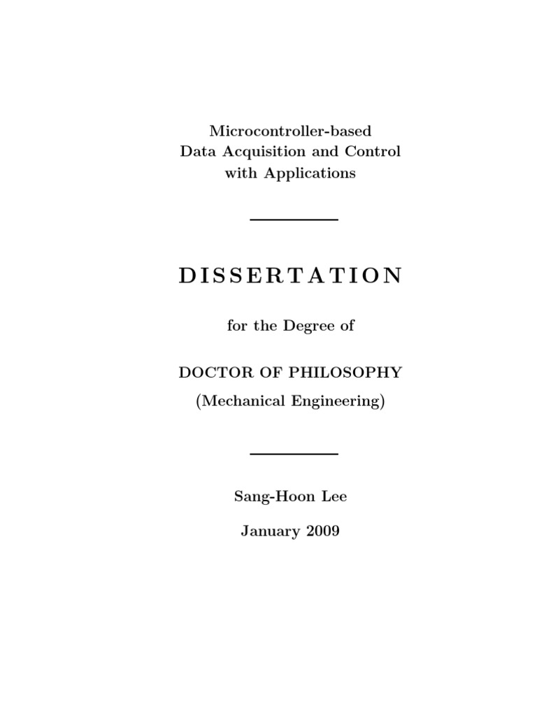 Dissertation | PDF