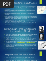 Lesson Plan GR 9 SS History T3 W3 | PDF | Apartheid | Racial Segregation