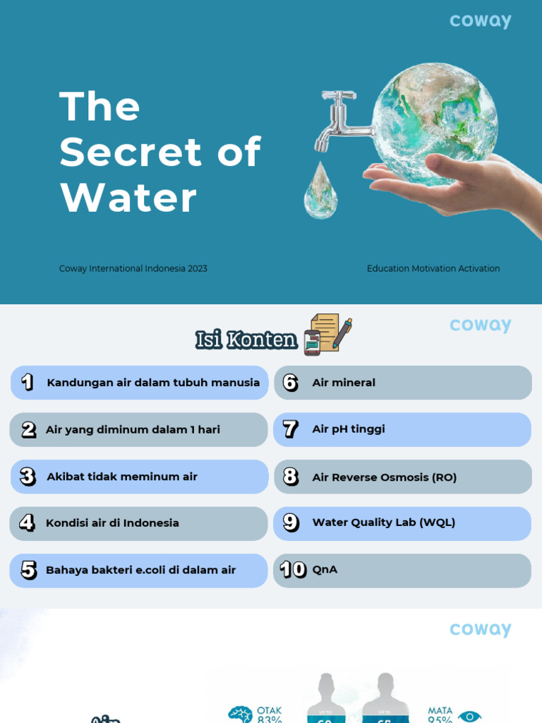 The Secret of Water | PDF