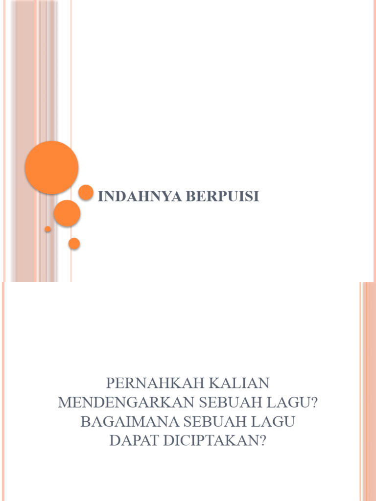 Indahnya Berpuisi | PDF