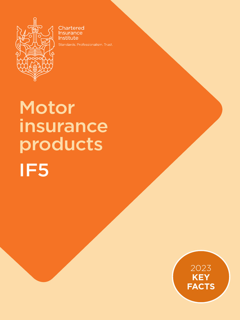 IF5 Key Facts | PDF | Insurance | Vehicle Insurance