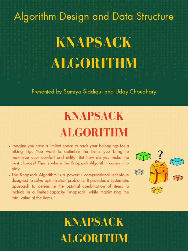 Knapsack Algorithm | Download Free PDF | Dynamic Programming ... Knapsack Algorithm | Download Free PDF | Dynamic Programming ...