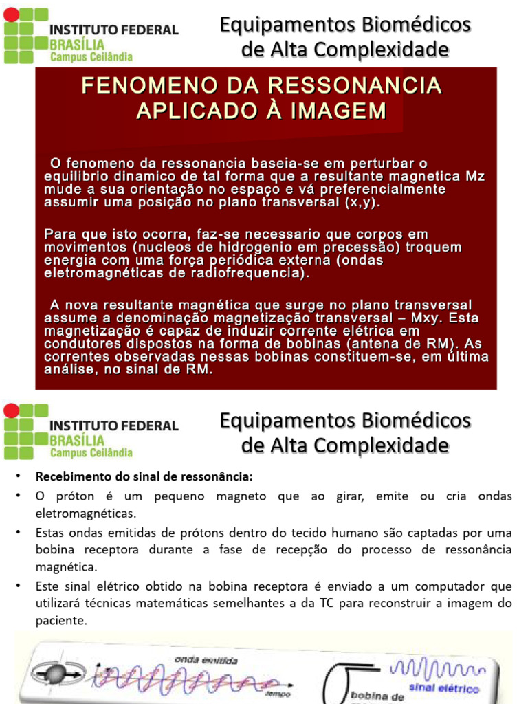 Aula2 Ressonância Magnética Parte2 | PDF