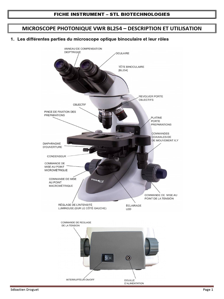 Fi-Microscope VWR BL254 2017 QR | PDF