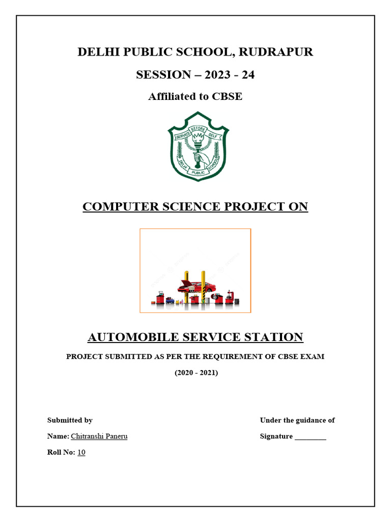 Auto Mobile Service Station | PDF | Software Testing | Programming