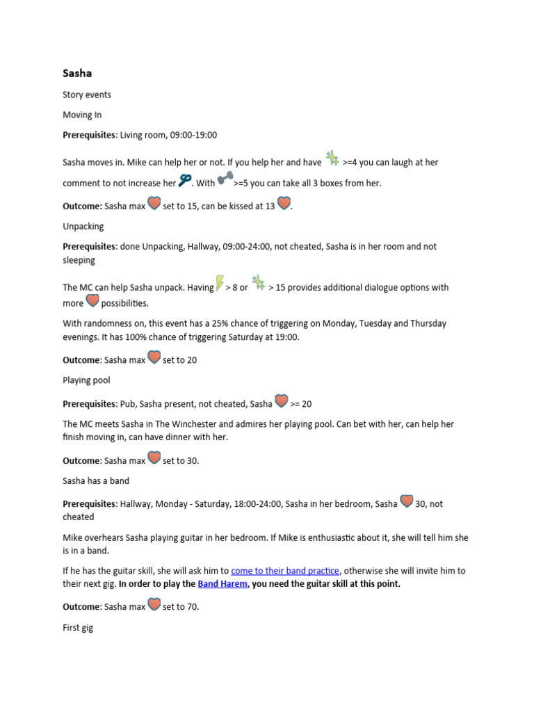 Love And Sex Walkthrough Pdf