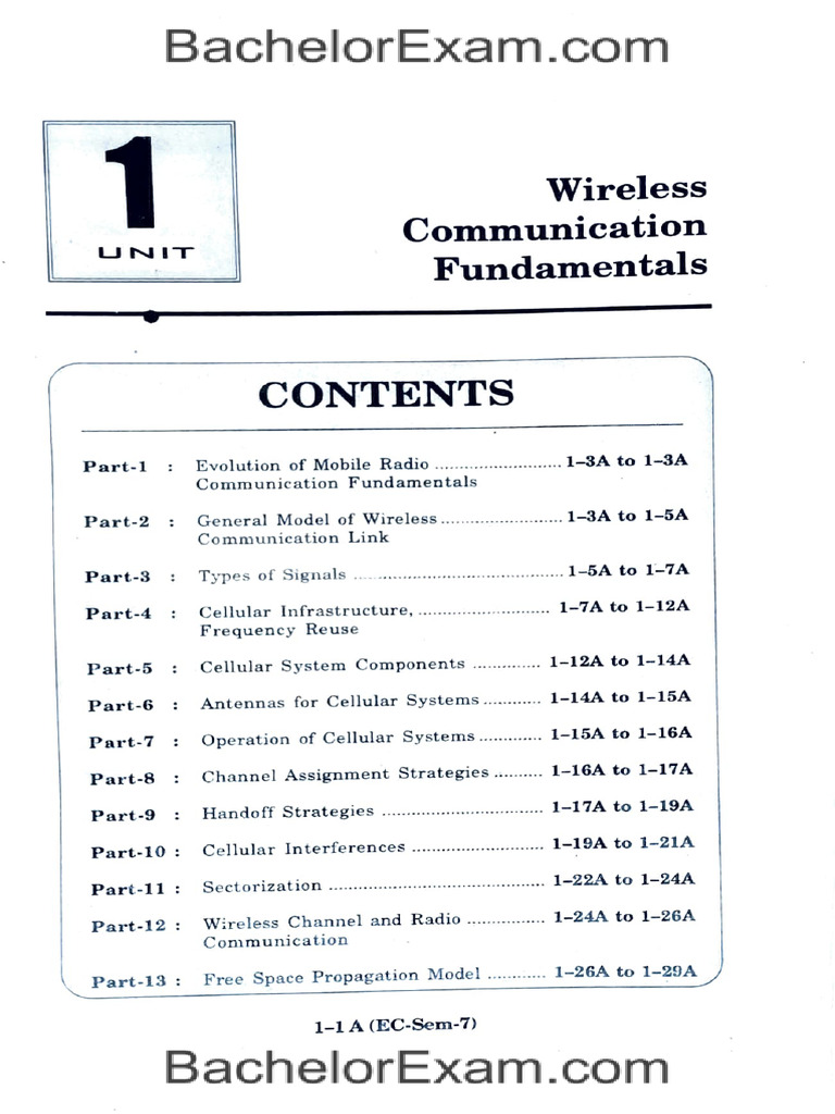 Wireless & Mobile Communication | PDF | Discrete Time And Continuous ...