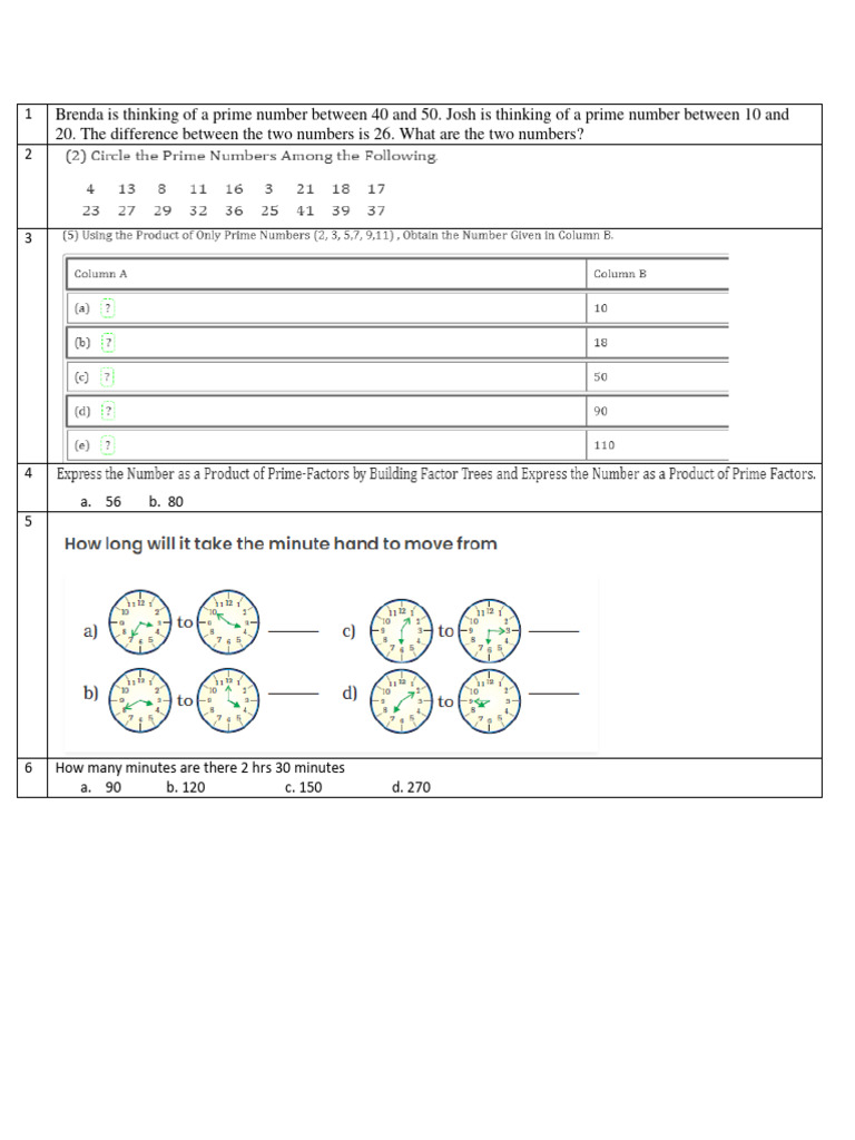 Test Paper | PDF