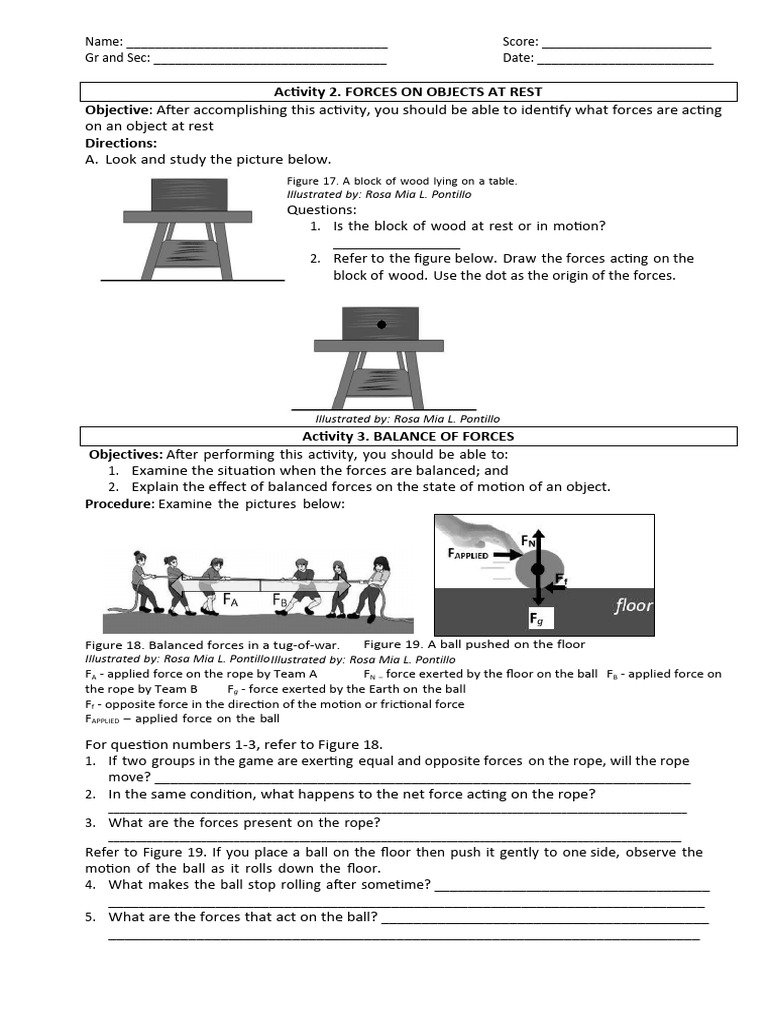 Understanding Forces on Objects | PDF