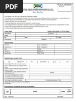 FUTURE GENERALI Motor-OD Claim Form | PDF