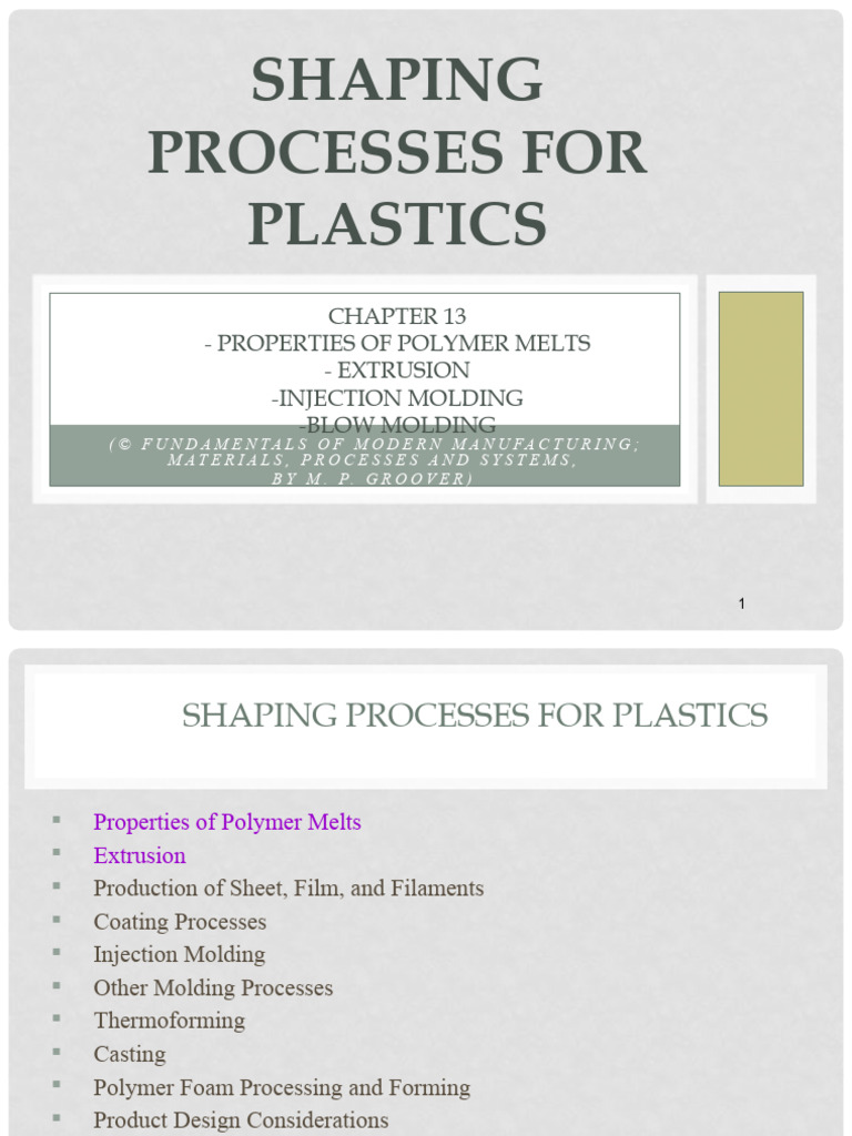 CH 13 | PDF | Viscosity | Extrusion