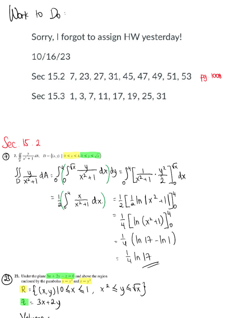 Math HW-Sample | PDF