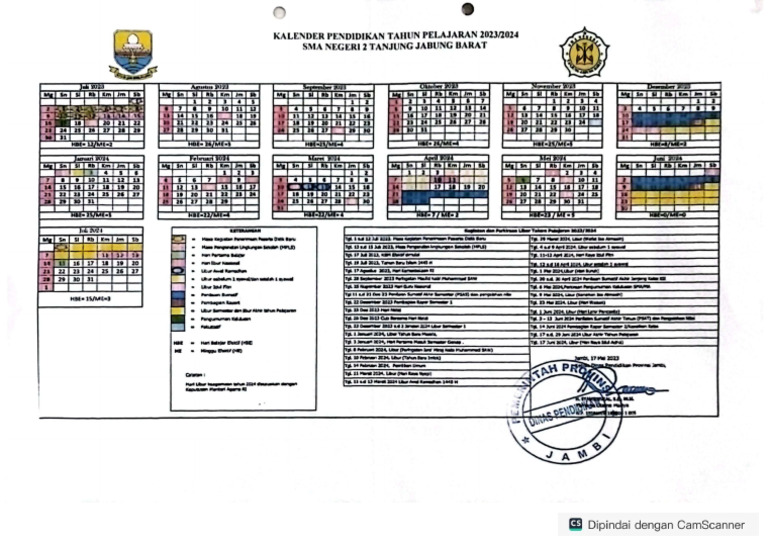 Kalender Pendidikan TH 2023 | PDF