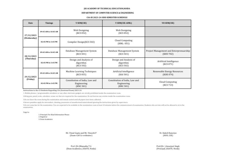 Cia Iii (2023 24) | PDF | Computing | Computer Science