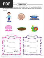 LL Sound Words - Phonics Sounds | PDF